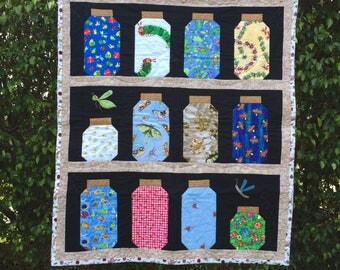 Bug jar quilt | Etsy