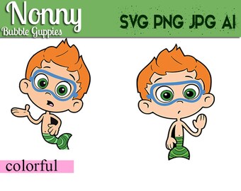 Bubble guppies card | Etsy