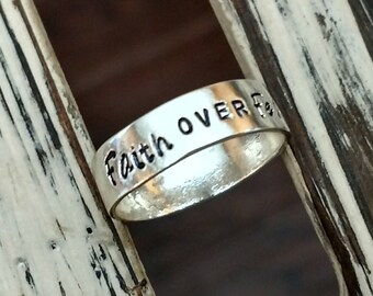 Faith over fear | Etsy