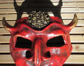 Gargoyle mask | Etsy