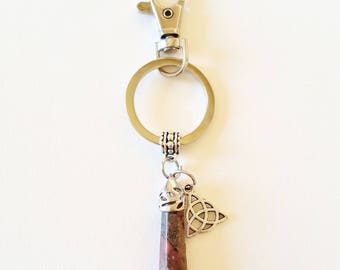 Crystal keychain | Etsy