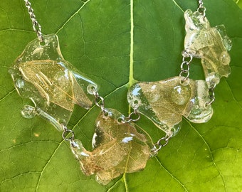 Recycled necklace | Etsy