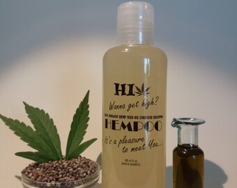 Hemp shampoo | Etsy
