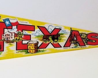 Texas Print illustration state symbols the Lone Star State