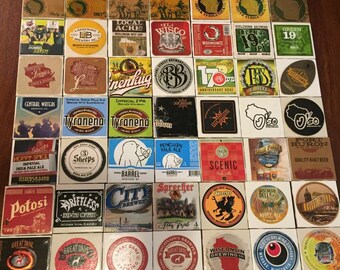 Craft beer coasters | Etsy