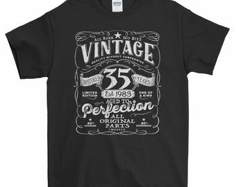 35th birthday tshirt | Etsy