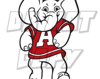 Alabama big al | Etsy