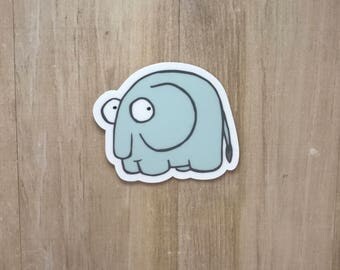 Awkward Dino Patch 2x2inch