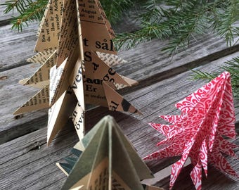 Paper christmas tree | Etsy