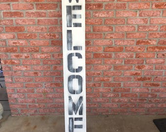 Wooden welcome sign | Etsy