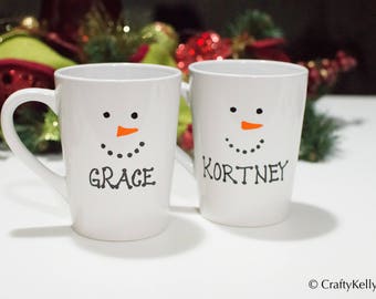 Hot cocoa mug | Etsy