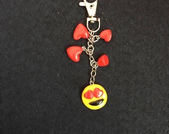 Emoji keychain | Etsy