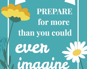 11x14 D&C 118:19 Prepare Every Needful Thing INSTANT DOWNLOAD