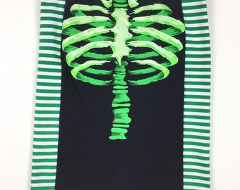 Skeleton shirt | Etsy