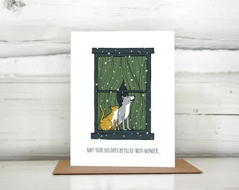 Non religious cards | Etsy