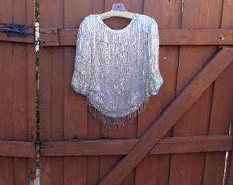 Fringe blouse | Etsy