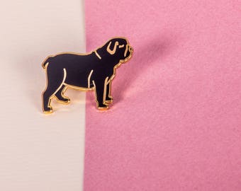 Bulldog pin | Etsy