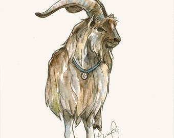 Pagan goat | Etsy