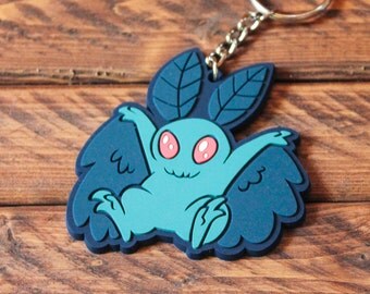 Cryptids of North America Map Art Print 11 x14