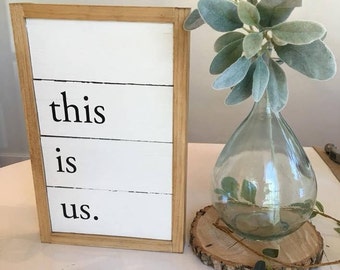This is us sign | Etsy
