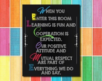 What We Learn Becomes A Part Of Who We Are Print Classroom