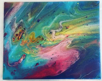 Fluid art | Etsy