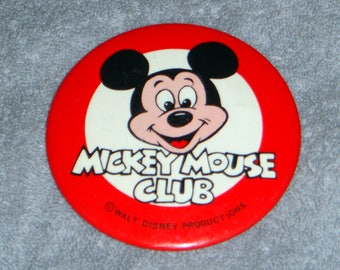 Mickey mouse button | Etsy