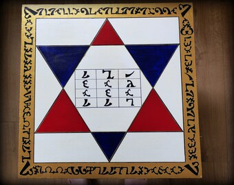 AGLA John Dees AGLA Sigil