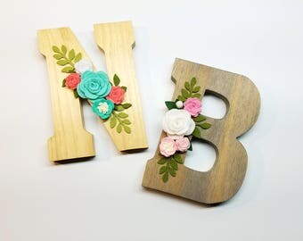 Letter embellishment | Etsy