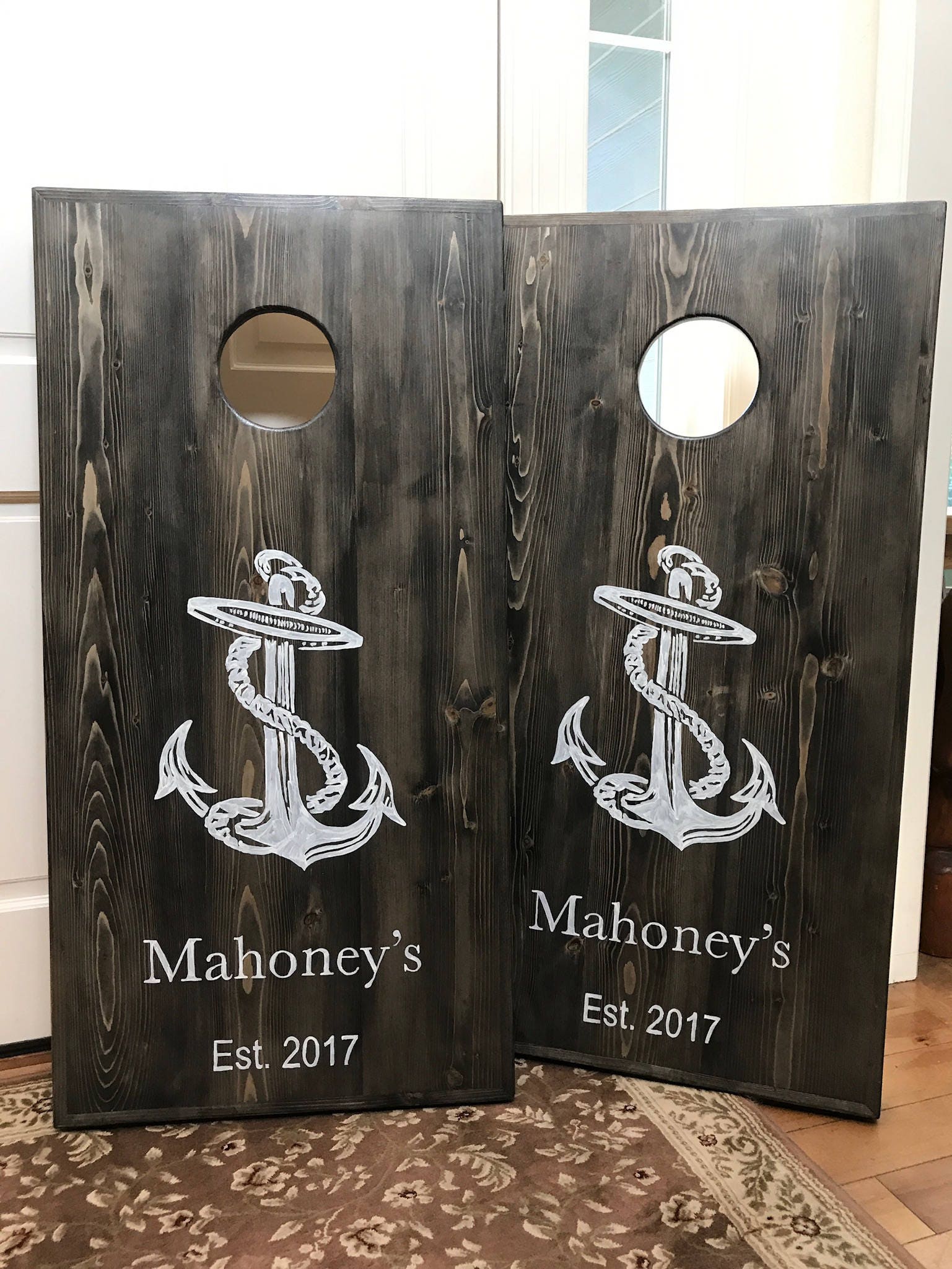 Deluxe Custom Made Cornhole Boards