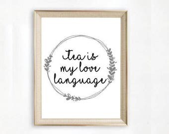 Sign language poster | Etsy