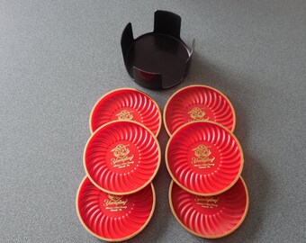 Vintage coasters | Etsy