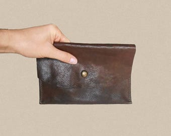 Leather pouch | Etsy