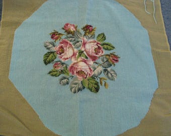 Finished needlepoint | Etsy