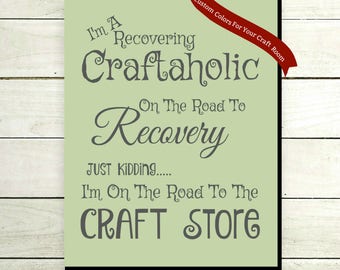 Craft room decor | Etsy