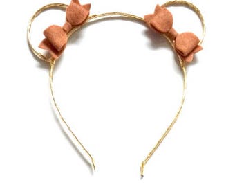 Bear headband | Etsy