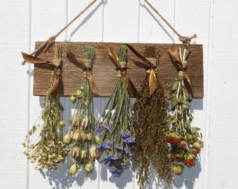 Dried flower rack | Etsy