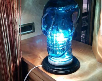 Skull lamp | Etsy