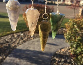 Crystal pendulum | Etsy