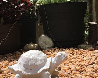 Turtle Statue Concrete Cement Turtles Painted Turtle Cement