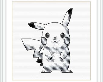 Pikachu pattern | Etsy