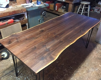 Live edge table | Etsy