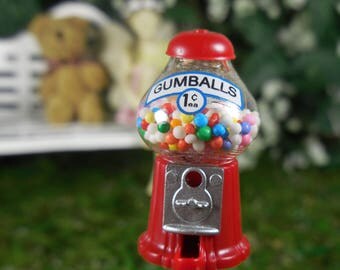Mini gumball machine | Etsy