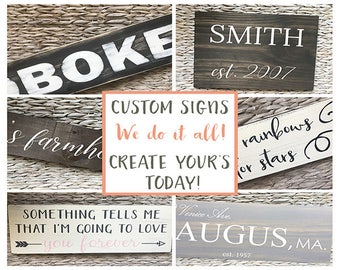 Create your own sign | Etsy