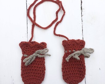 Crochet baby mittens | Etsy