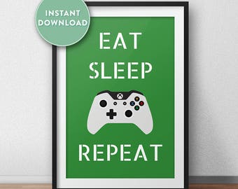 Gaming poster | Etsy