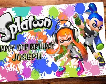 Splatoon poster | Etsy