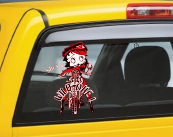 Betty boop decals | Etsy