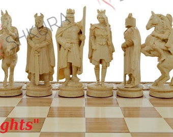 Chess pieces | Etsy
