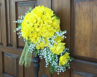 Cascading bouquet | Etsy